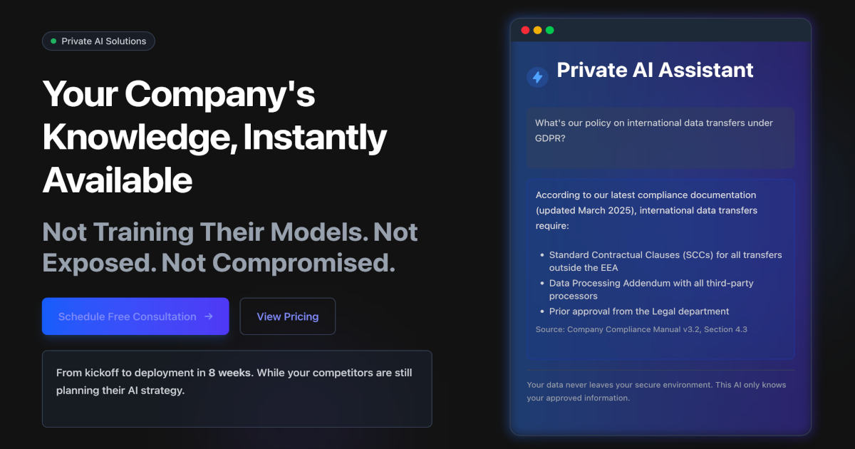 Automation Ops | Your Proprietary Knowledge, Instantly Available